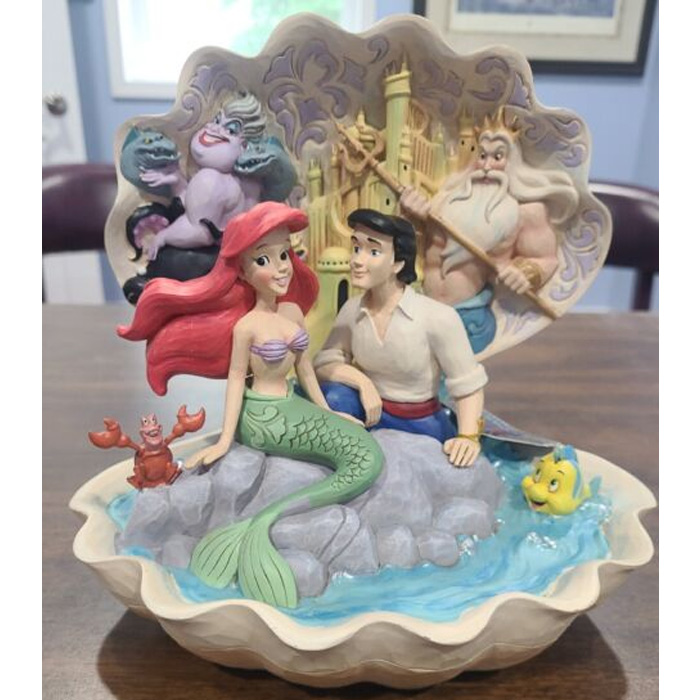 فیگور اورجینال دیزنی The Little Mermaid Shell Scene | فروشگاه نی نی پارسه