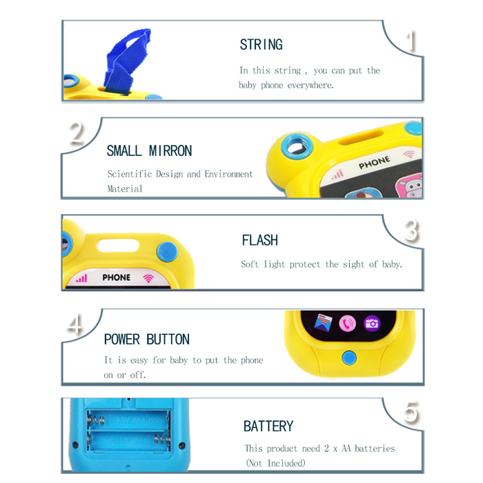 موبایل موزیکال لمسی (HE0508) هانگر HUANGER | فروشگاه اینترنتی نی نی پارسه