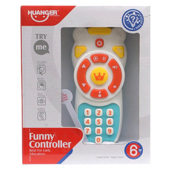 ریموت کنترل موزیکال (HE0529) هانگر HUANGER | فروشگاه اینترنتی نی نی پارسه