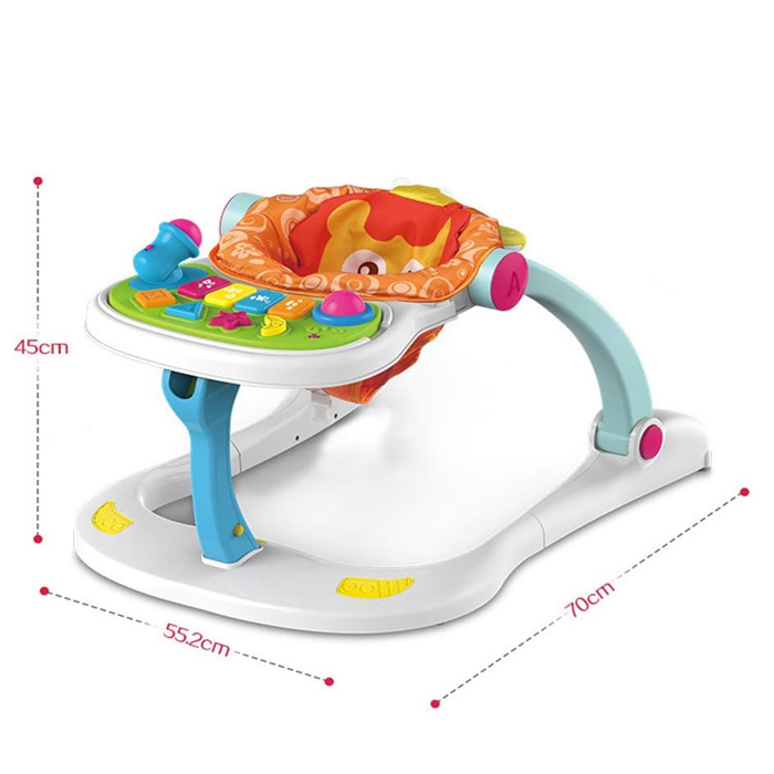 واکر - روروئک چندمنظوره موزیکال (HE0802) هانگر HUANGER | فروشگاه نی نی پارسه