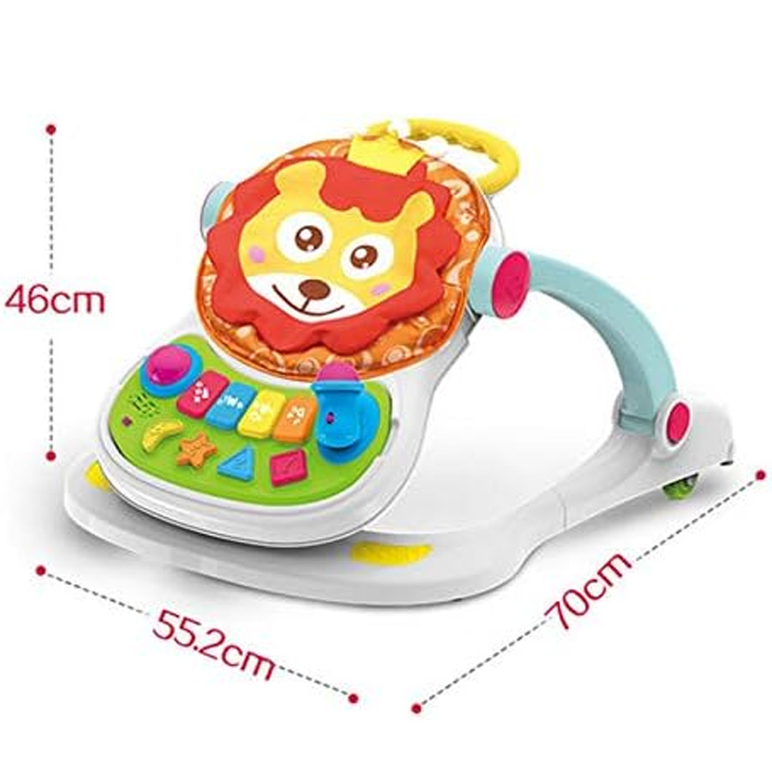 واکر - روروئک چندمنظوره موزیکال (HE0802) هانگر HUANGER | فروشگاه نی نی پارسه