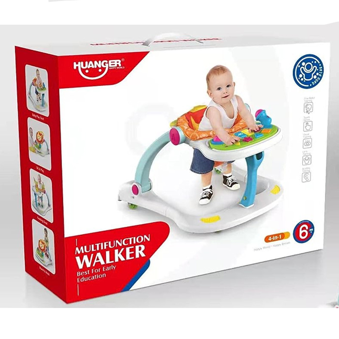 واکر - روروئک چندمنظوره موزیکال (HE0802) هانگر HUANGER | فروشگاه نی نی پارسه