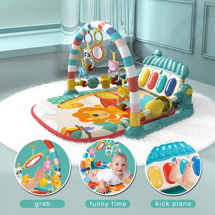 تشک بازی پیانو دار (HE0629) هانگر HUANGER | فروشگاه نی نی پارسه