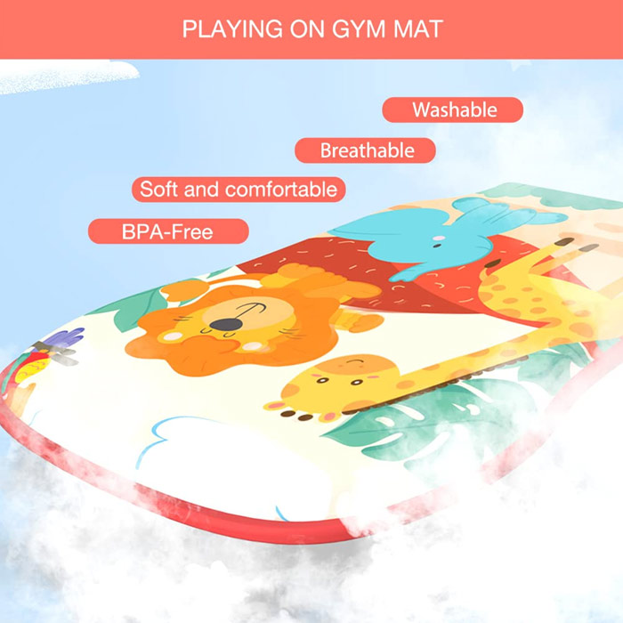 تشک بازی پیانو دار (HE0630) هانگر HUANGER | فروشگاه نی نی پارسه